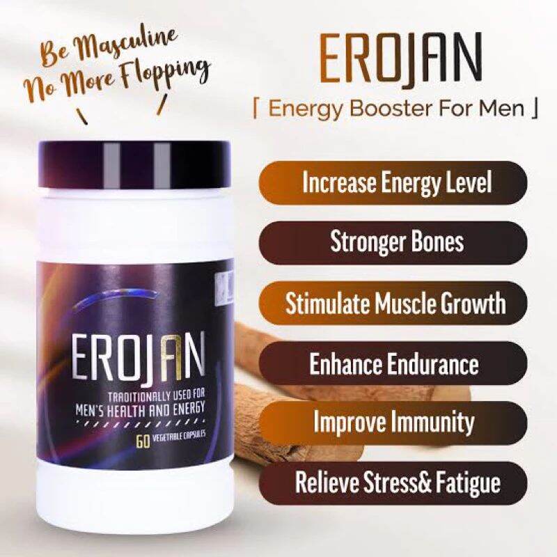 Mengenal Erojan: Suplemen Testosteron Booster Pria Terbaik, Stamina ...